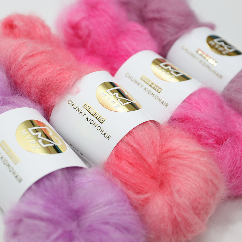 MYPZ Chunky Kidmohair DK Sweet Magic bundle – MYPZ Handmade Luxury