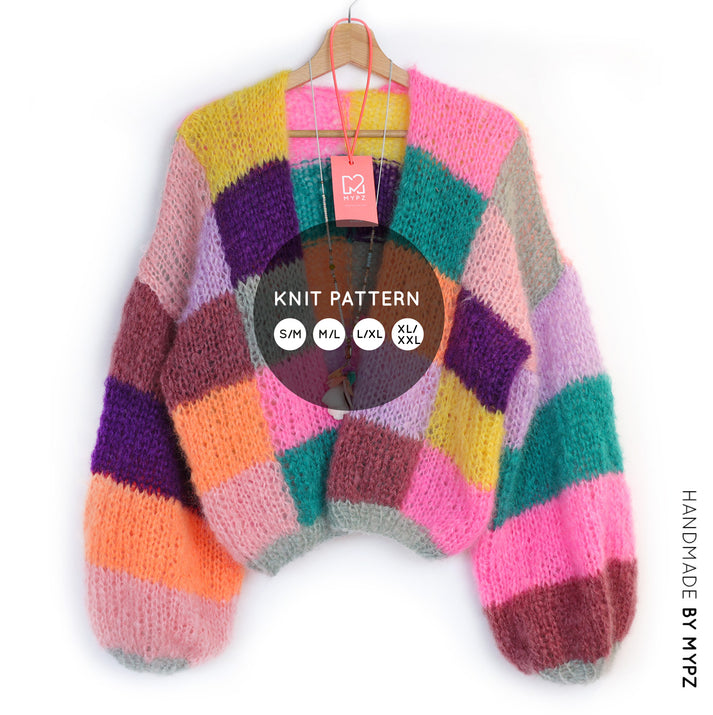 Knit pattern – MYPZ Short Light Mohair Cardigan Harper No10 (ENG-NL-DE ...